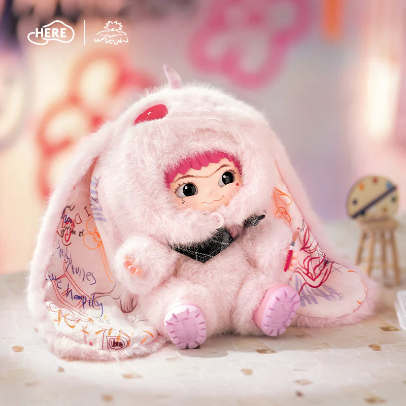 Wakuku Sweet Heart Rabbit Vinyl Plush Pendant Blind Box Series ...