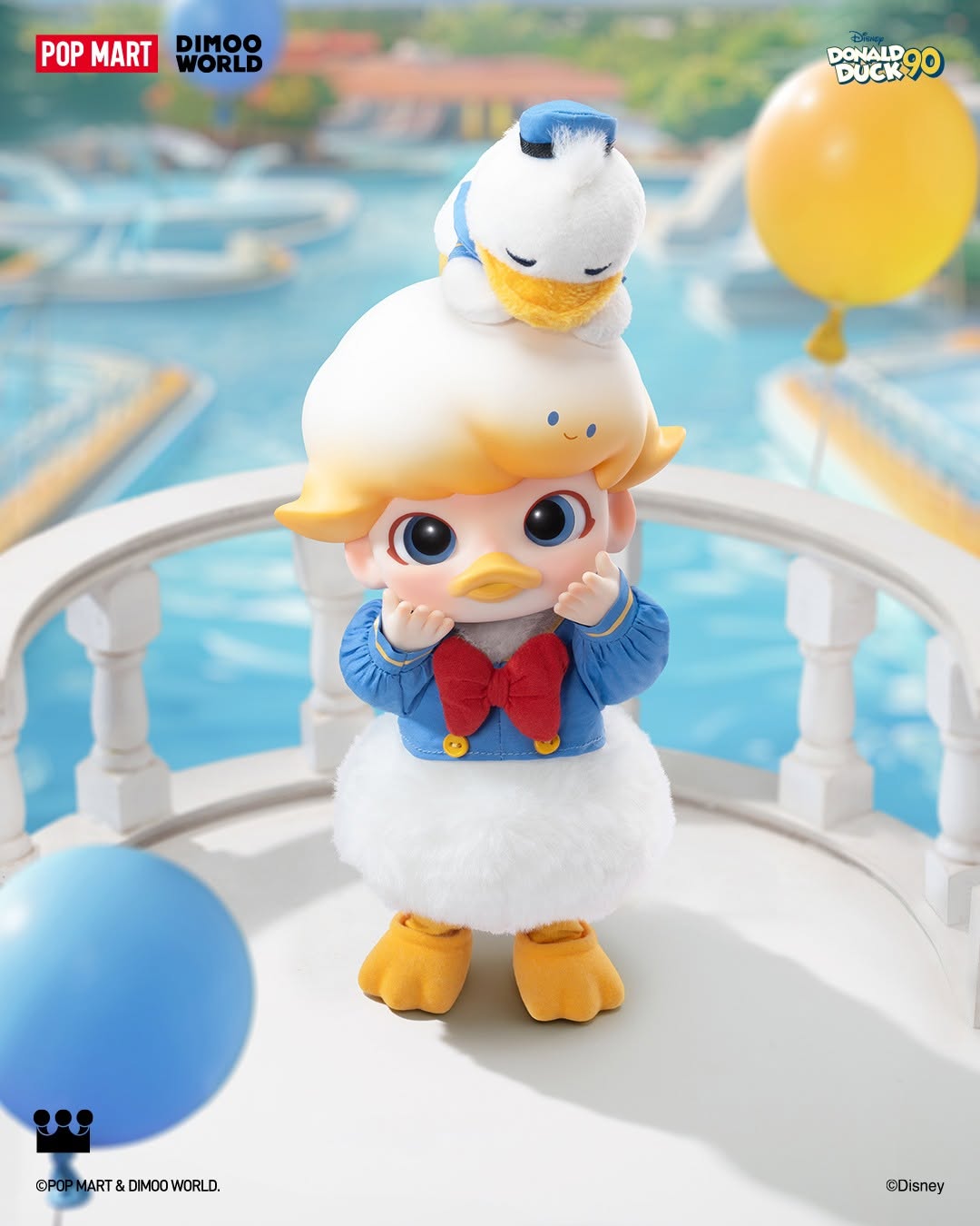 DIMOO Donald Duck 1/8 Action Figure – WonderPort Collectibles