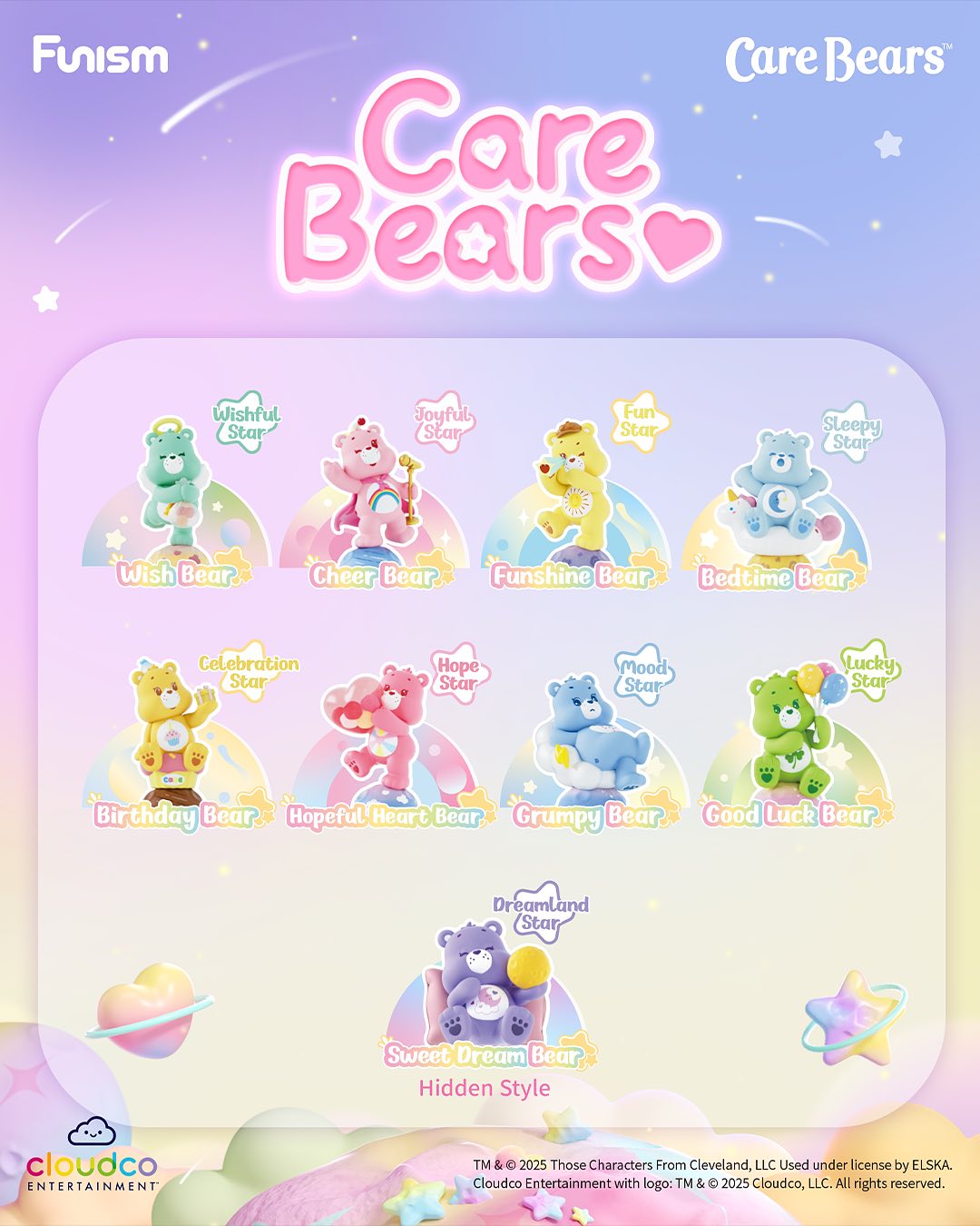 Care Bears Planet of Joy Series Blind Box Series – WonderPort Collectibles