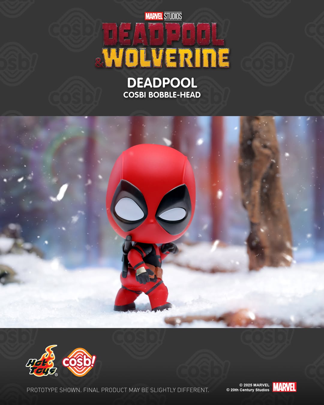 Hot Toys x COSBI Deadpool and Wolverine Bobble Head Blind Box Series ...