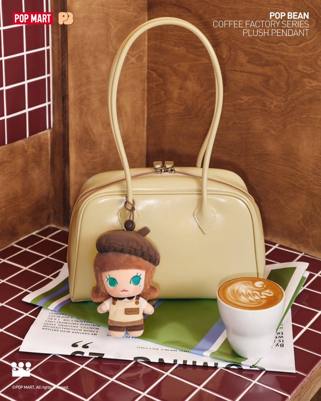 POP BEAN Coffee Factory Plush Pendant Blind Box Series – WonderPort ...